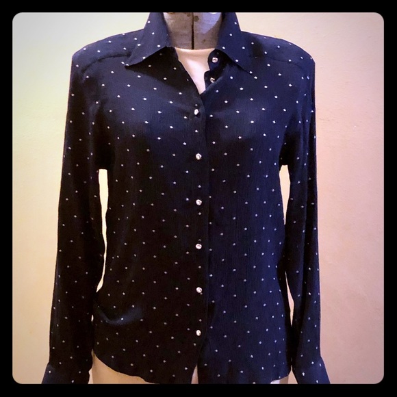 Escada | Tops | Escada Silk Blouse | Poshmark